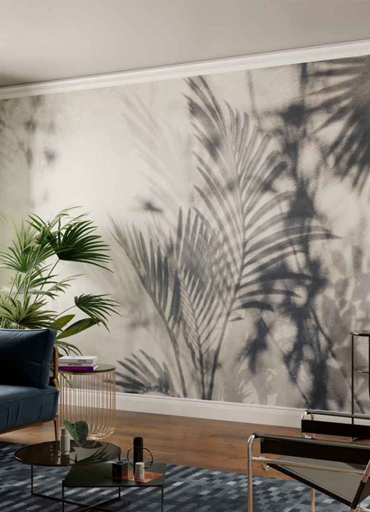Wallpaper interior design in Bangkok | Italian custom-made murales